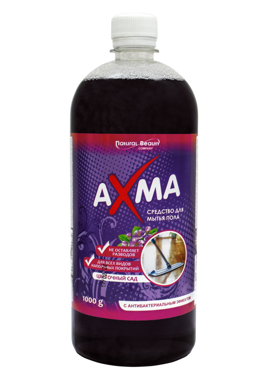 Средство для мытья полов AXMA 1 кг Цветочный сад